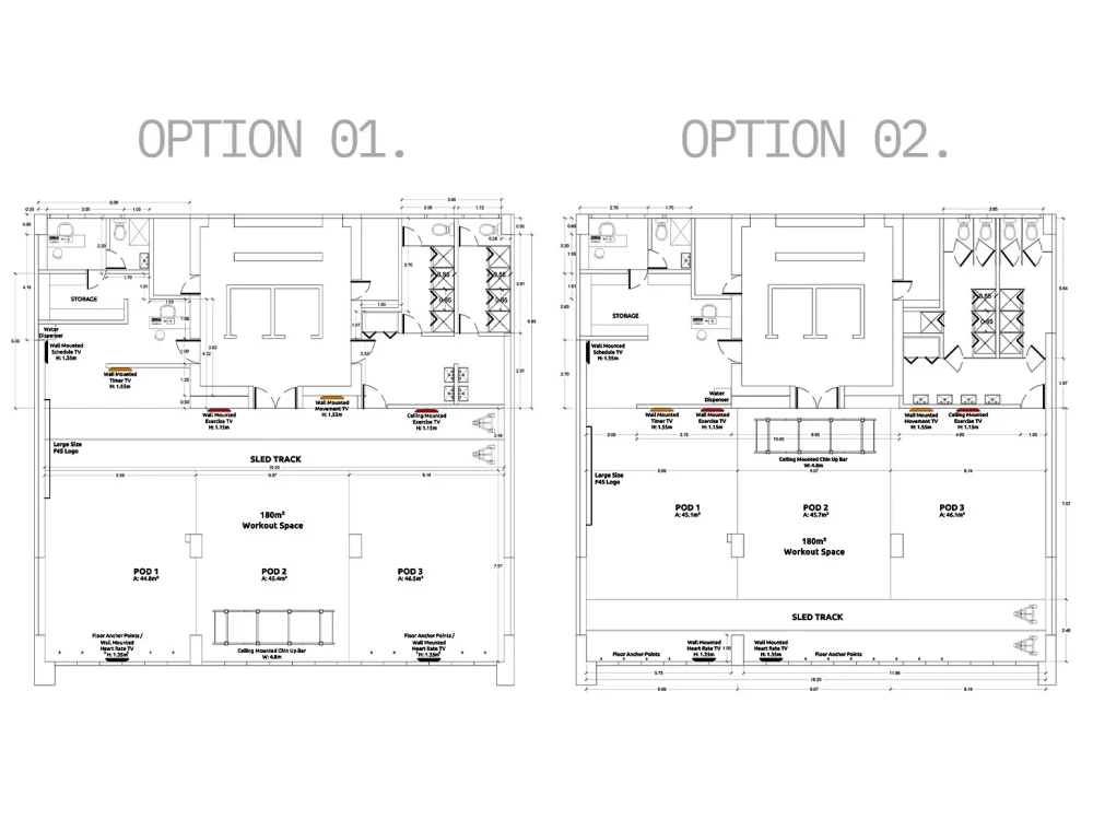 Furniture layout Floorplan &Internal Walls Variations for your House ...