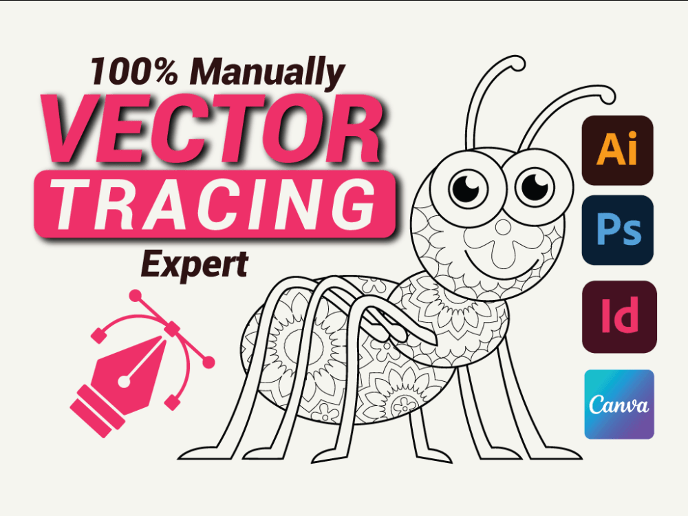 A vector design and vector tracing of your image or logo | Upwork