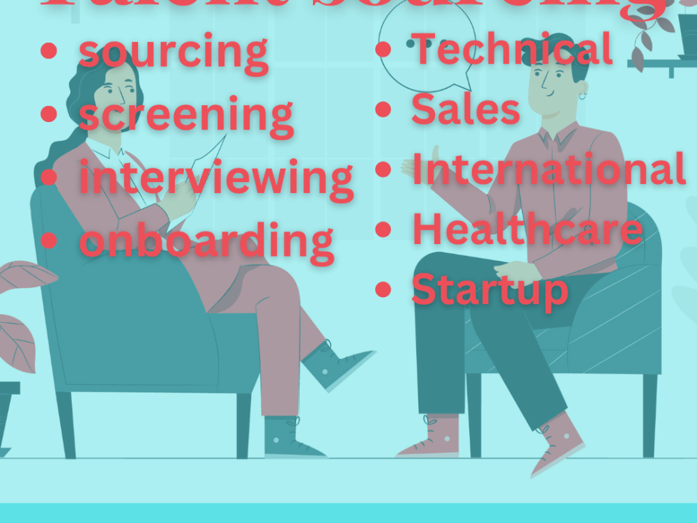End-to-end recruitment. Sourcing, Screening, Interviewing and onboarding | Upwork