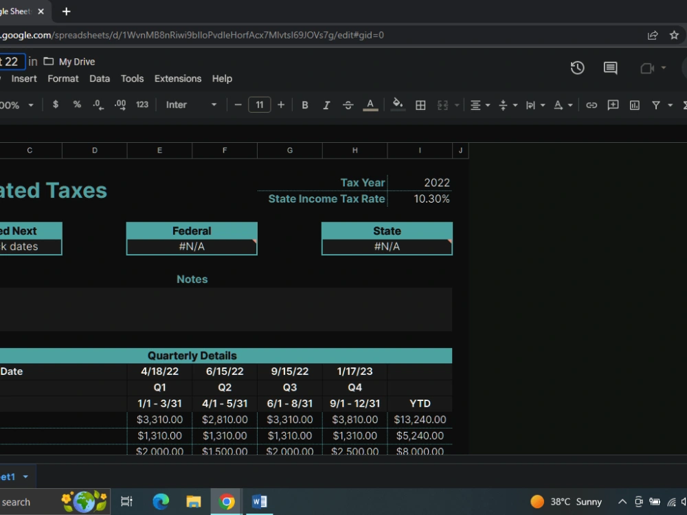 Google Spread sheet work | Upwork