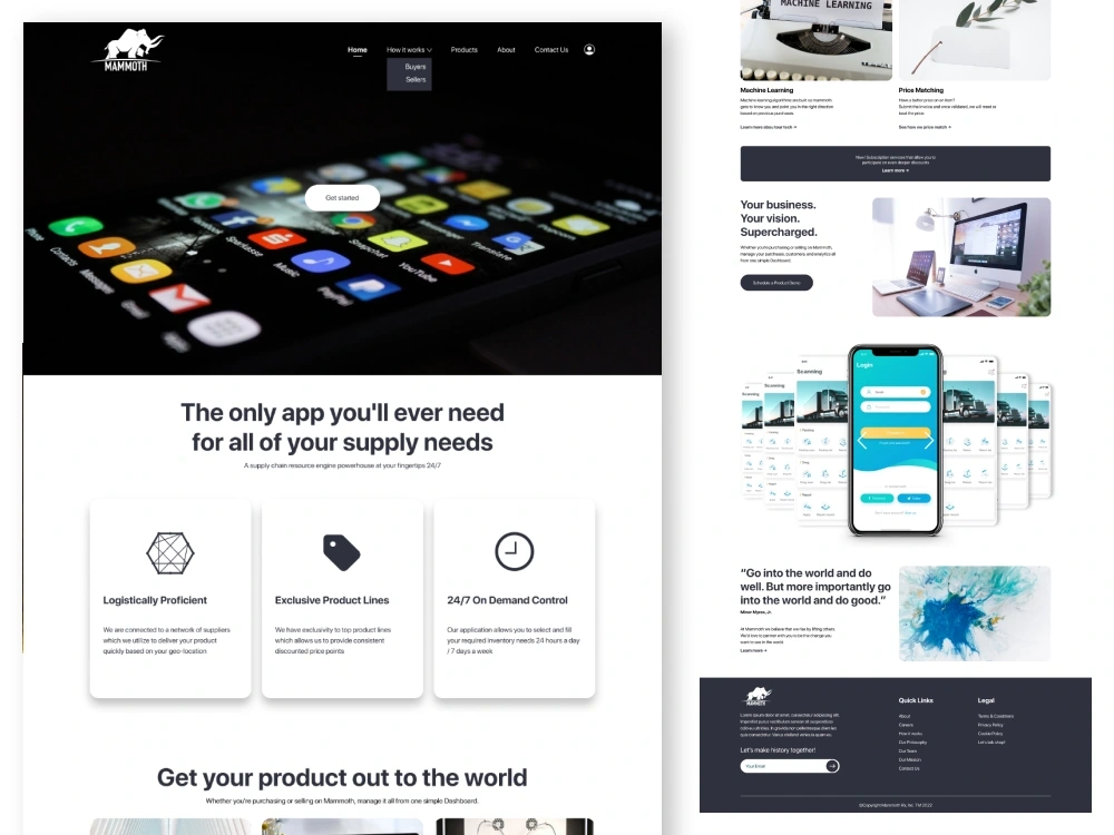 Figma / Adobe PSD or XD based Website / Landing Page/Dashboard UI/UX ...
