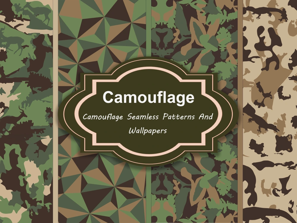 Unique camo patterns and wallpapers that will make your space stand out ...