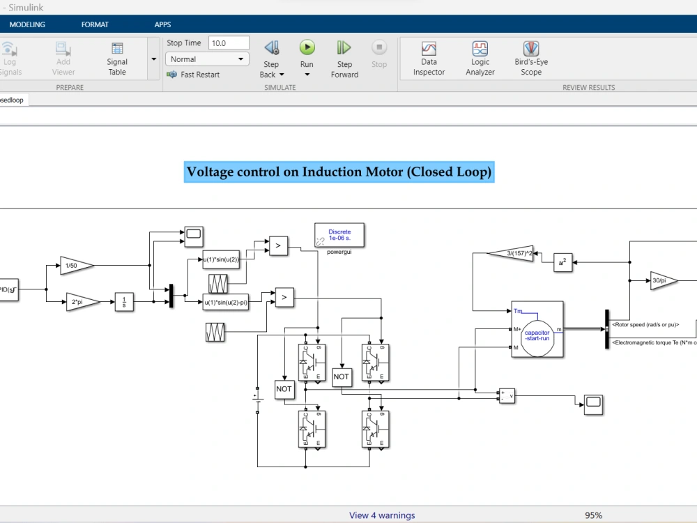 Any Modeling for Electrical circuit on MATLAB/Simulink. | Upwork