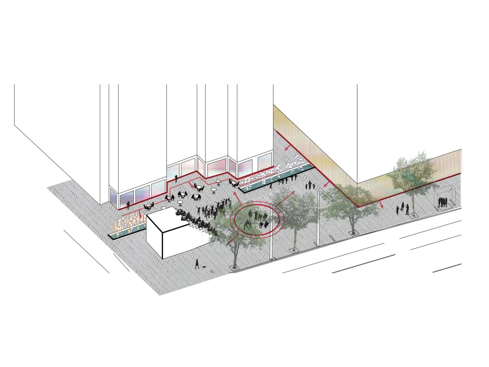 Isometric Illustration graphic for a Site plan Project / Map ...