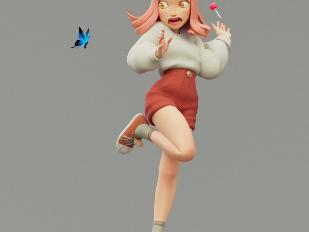 A fantastic and deliverable 3d game character modeling character ...