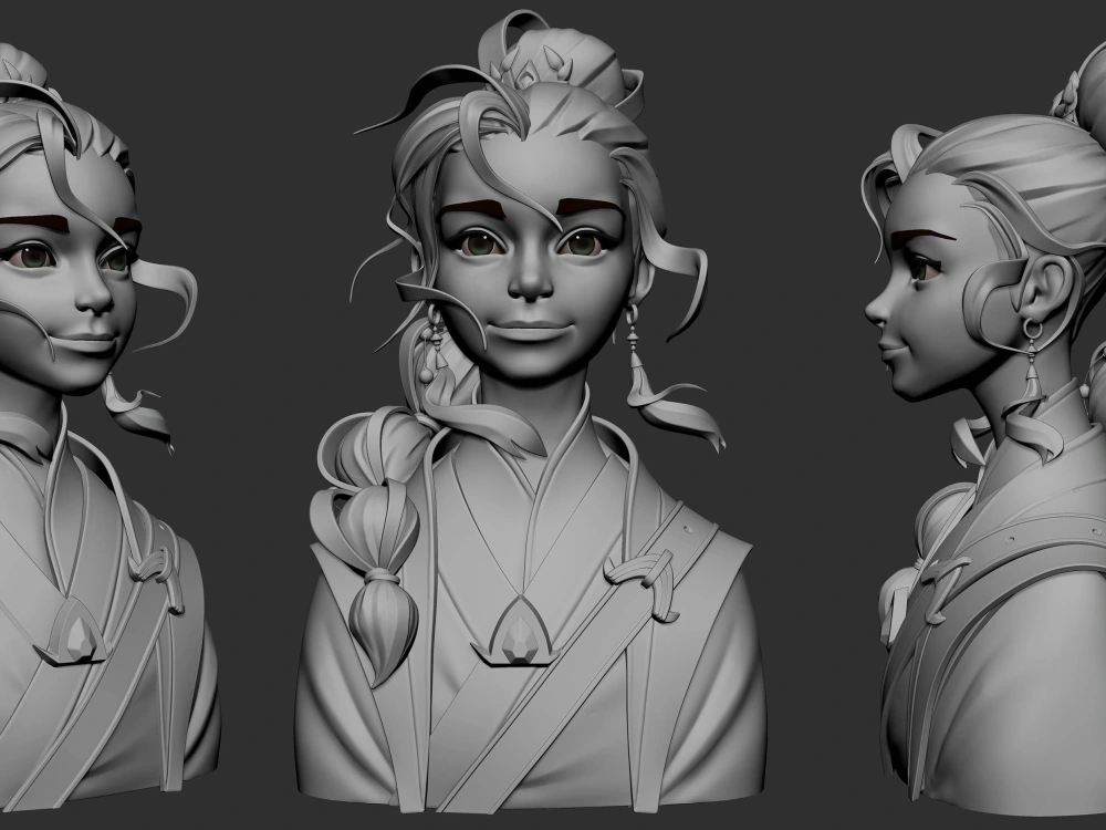 A fantastic and deliverable 3d game character modeling character ...