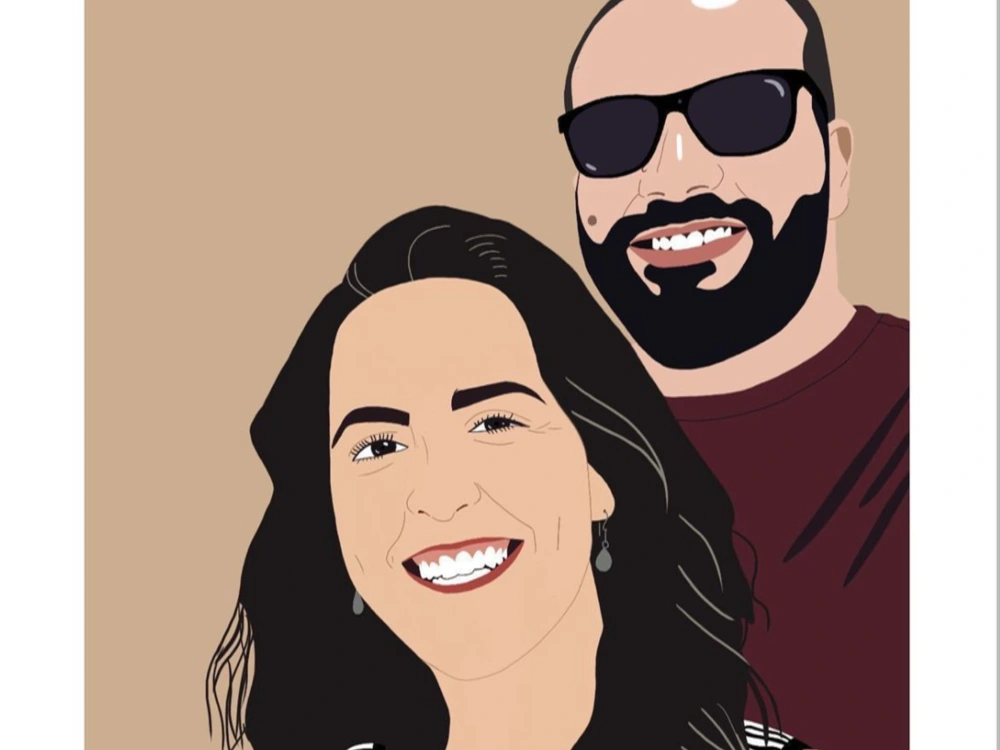 Customized Digital Portrait (Outline, Blank Face & Detailed Face) | Upwork