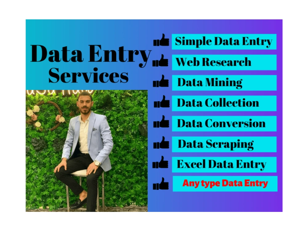 Accurate data entry, copy-paste, web scrap, PDF to excel | Upwork