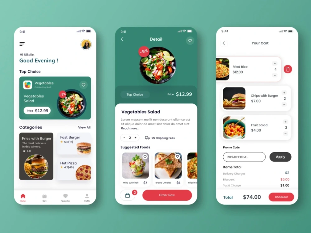 A Mobile Ui Design Ux Ui Design Wireframe Prototype Upwork