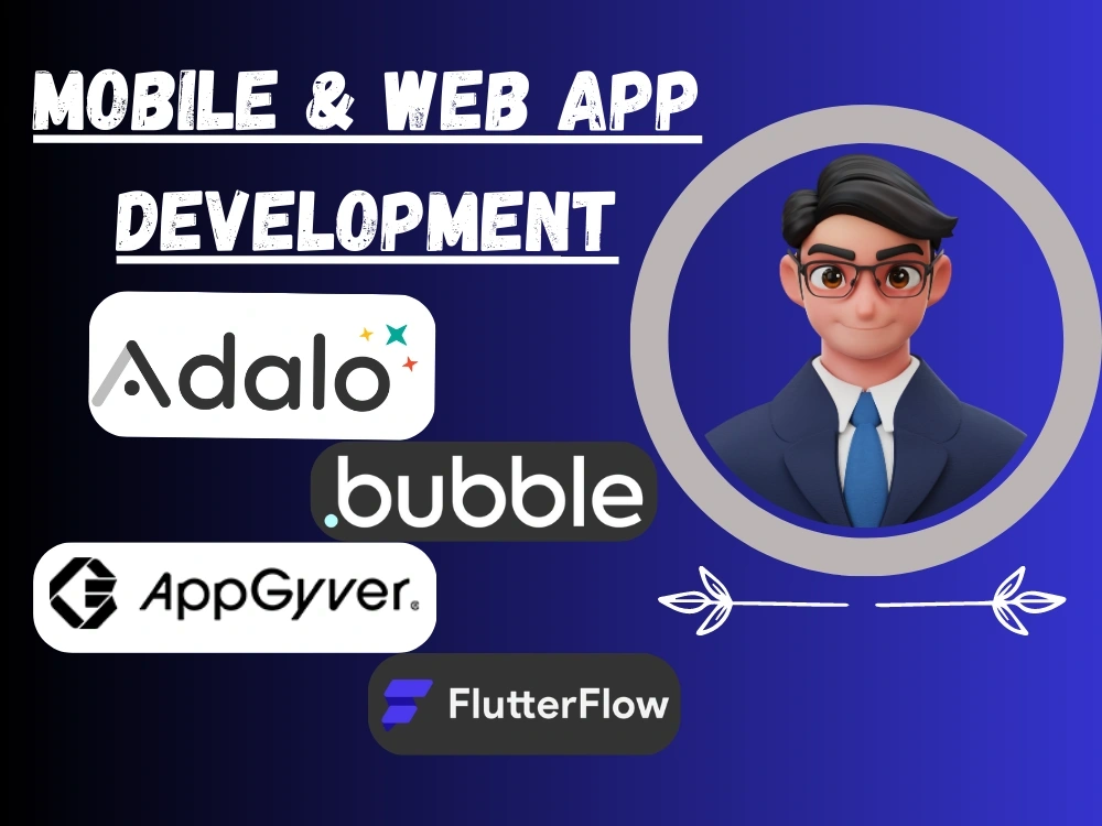 No code bubble developer, bubble adalo, bubble.io, flutter to develop ...