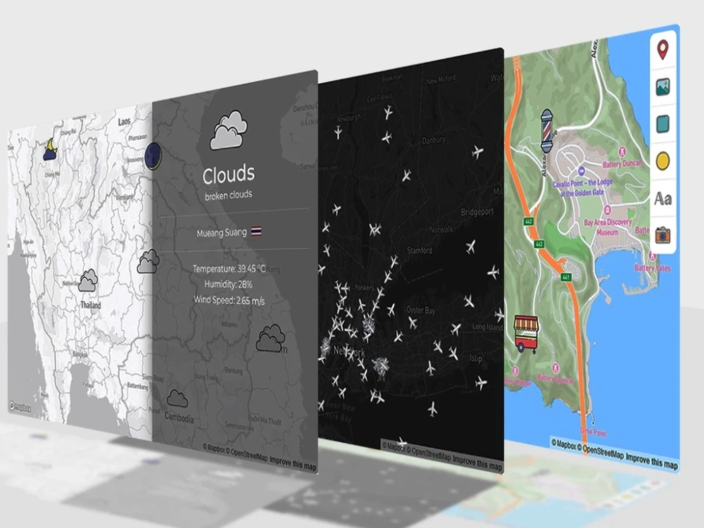 A google maps or mapbox on your website or app | Upwork