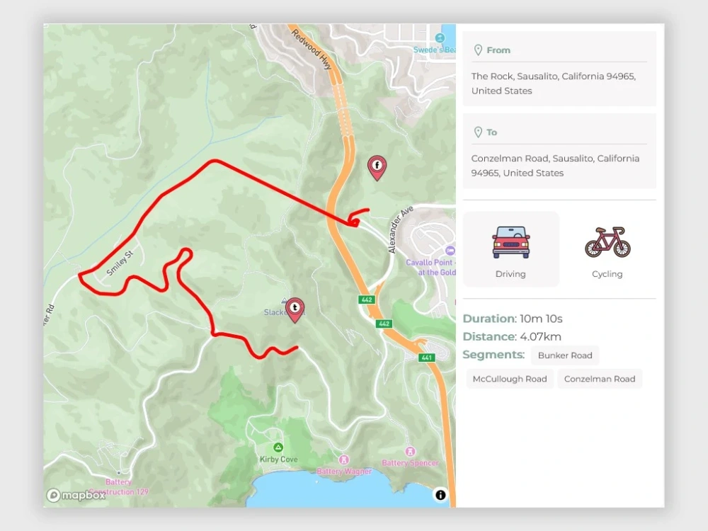 A google maps or mapbox on your website or app | Upwork
