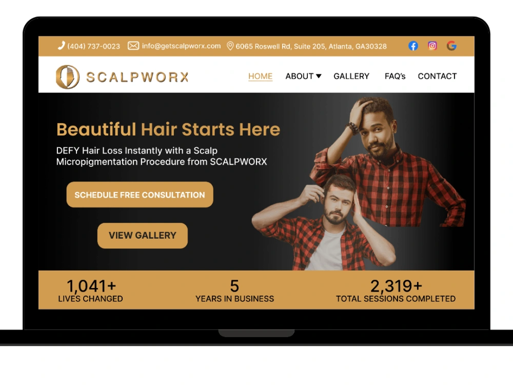 Website homepage design modern and unique | Upwork