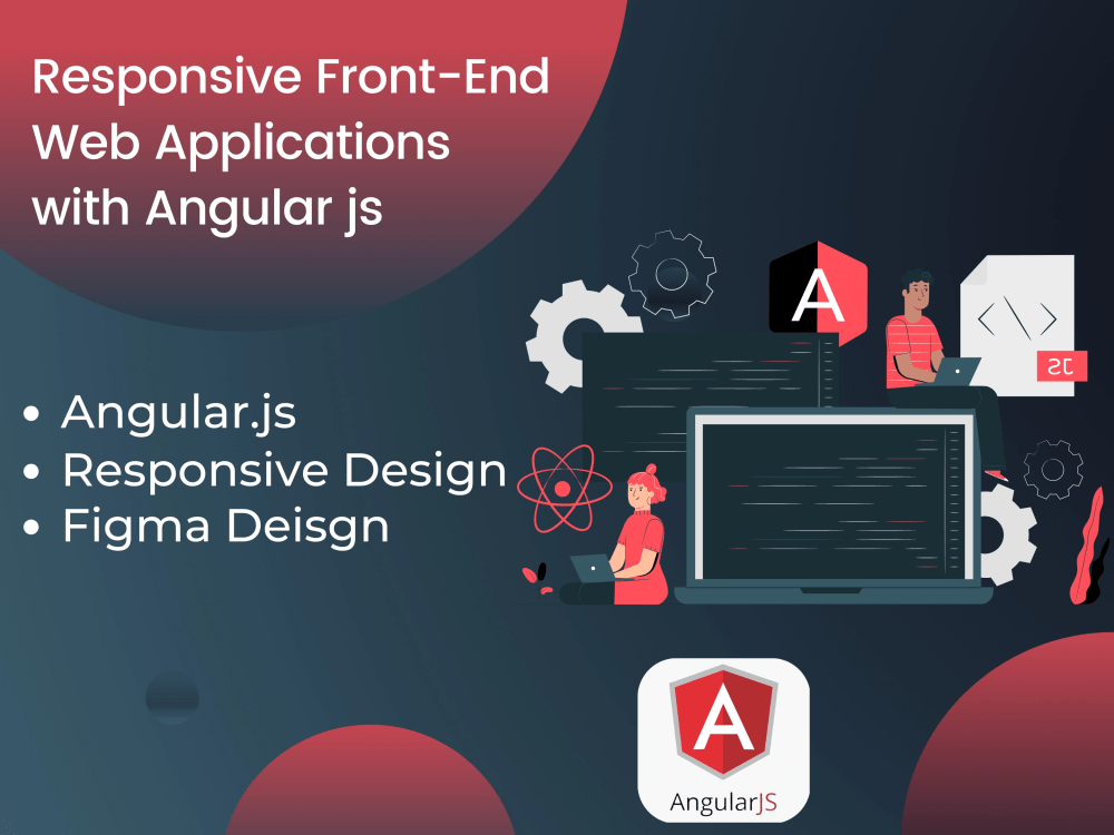 A huge web application. Front End Developer | Angular material | Angular JS | Upwork