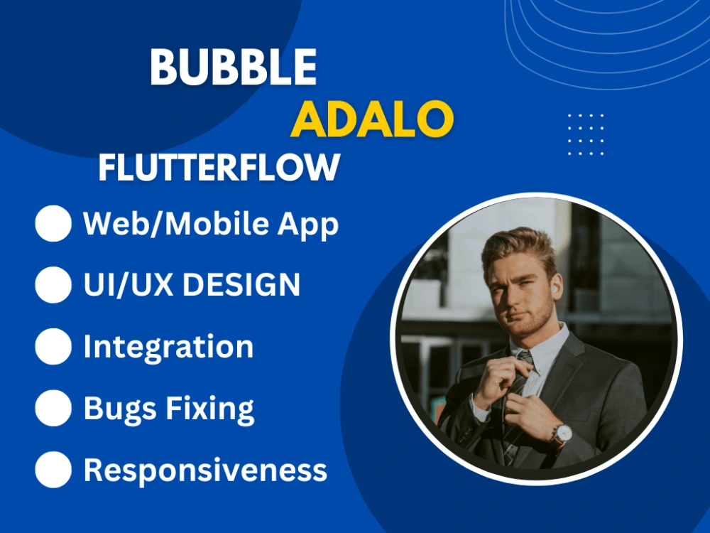 A fully responsive web design or mobile design on adalo | Upwork