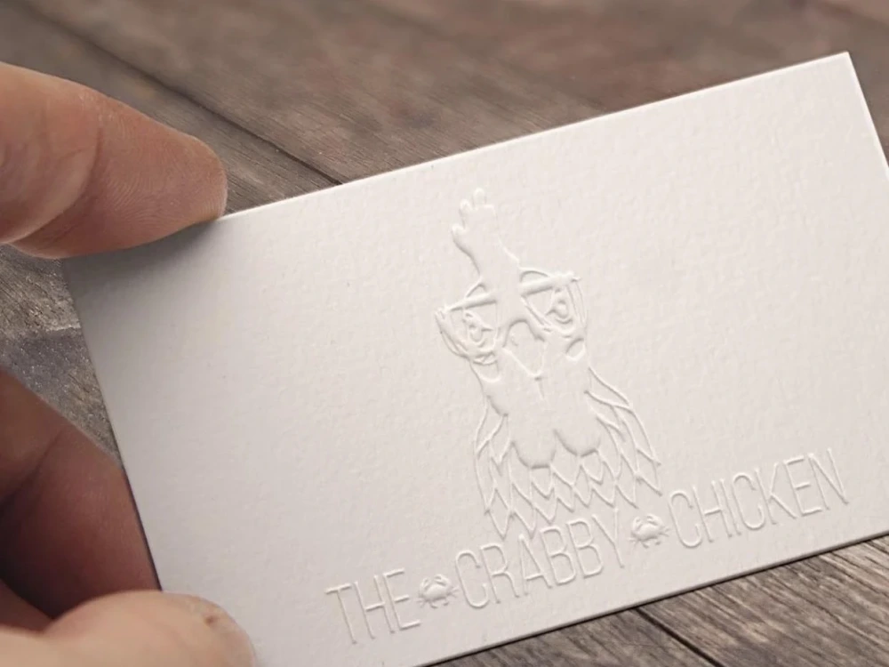 An eye-catching business card | Upwork