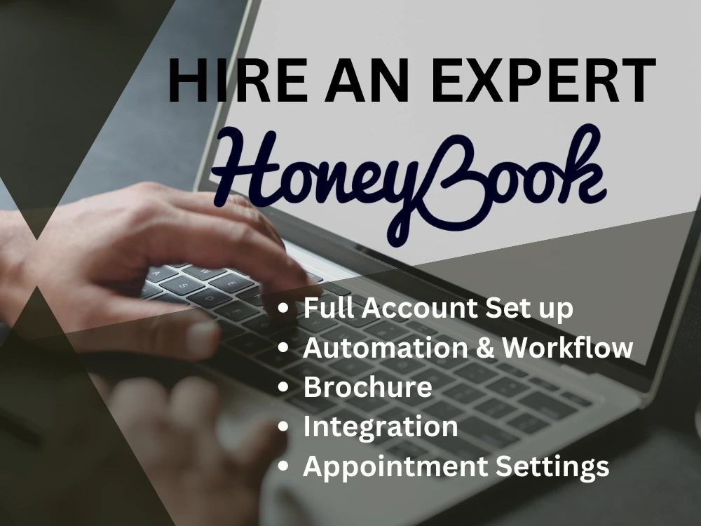 Honeybook workflow, automation, forms and full account setup. | Upwork
