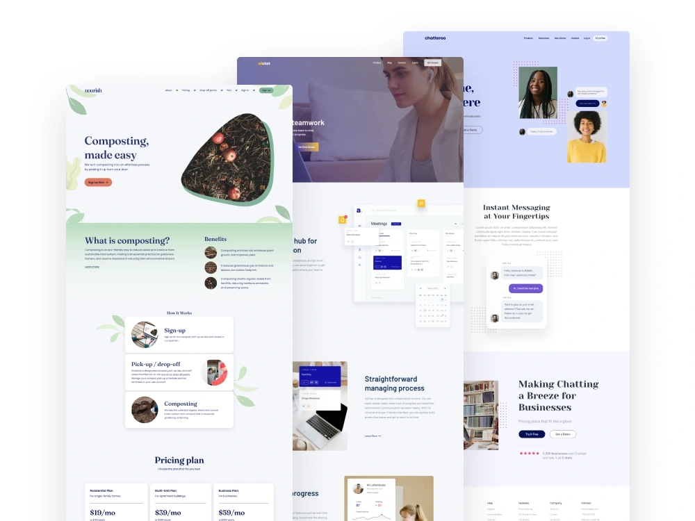 An aesthetic, functional and RESPONSIVE webpage in Webflow | Upwork