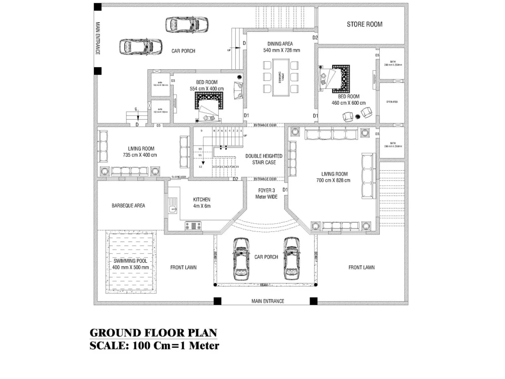 Architectural drawings, 2d house plans in Autocad | Upwork