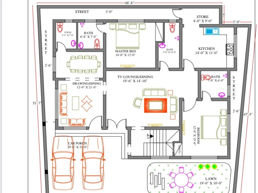Architectural drawings, 2d house plans in Autocad | Upwork