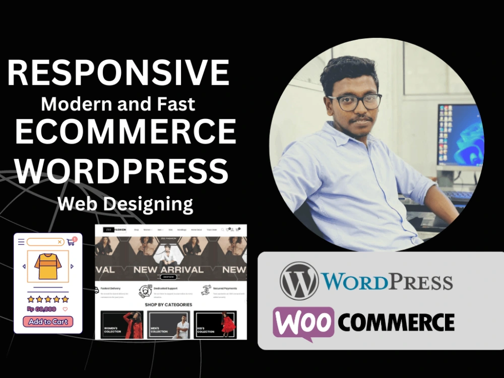 WordPress Website designed. |E-Commerce Website and other |WordPress Expert | Upwork