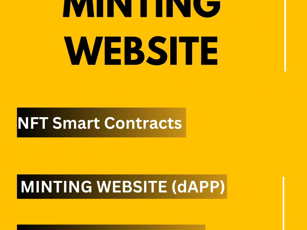 Nft Smart Contract And Nft Minting Websites Upwork