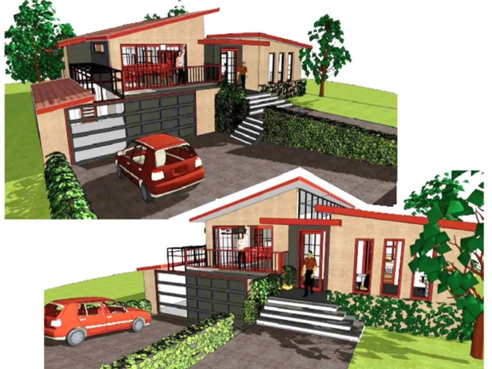 Architectural drawings & 3D models, and multiple design options if ...