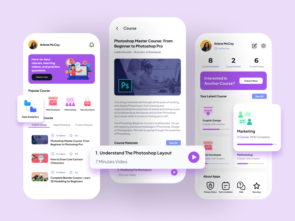 Custom Mobile App Design, UI/UX Design | Upwork