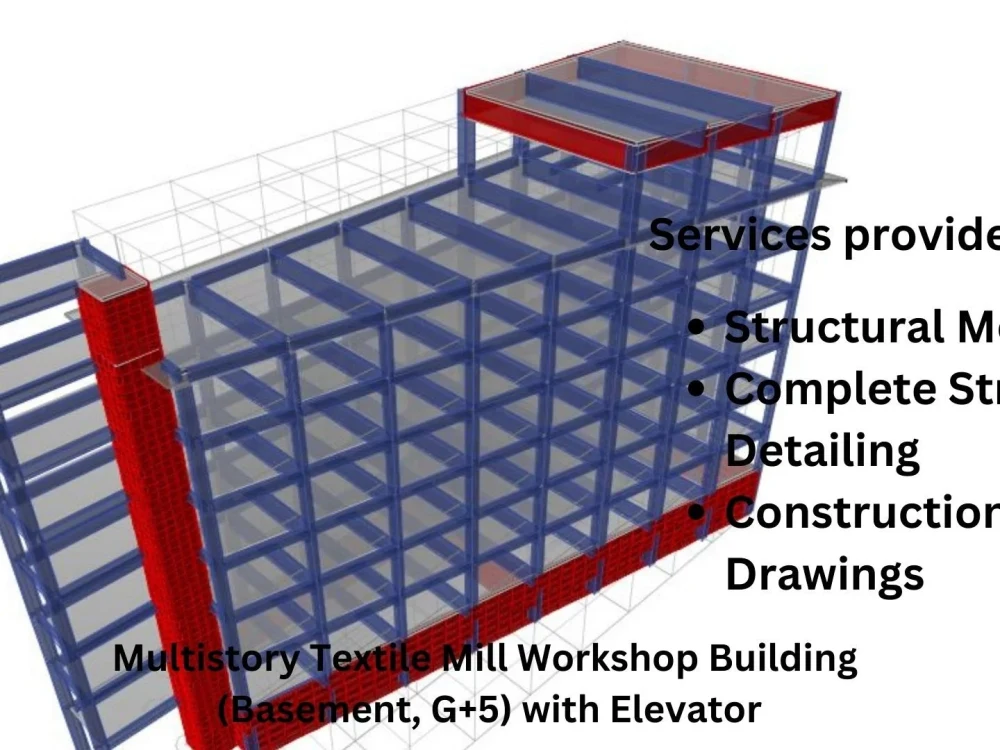 Designs of civil structural engineering projects, and construction ...
