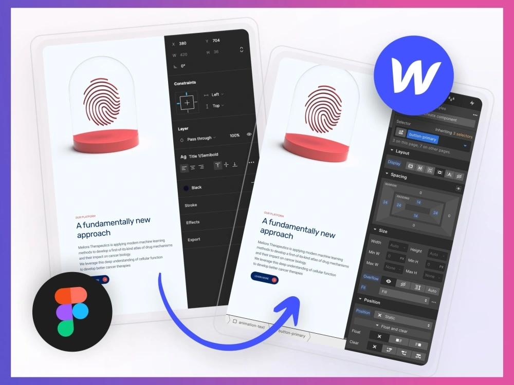 A Webflow website developed/converted from your Figma design | Upwork