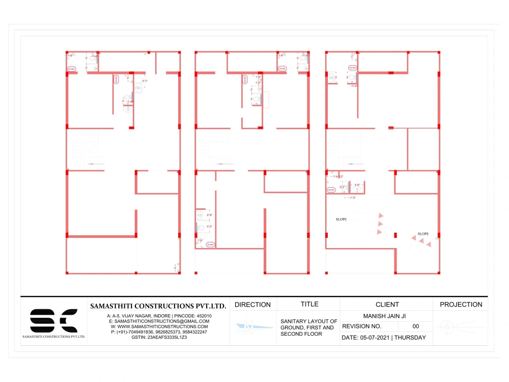 The detail drawings, i.e., architecture, structure, and technical ...