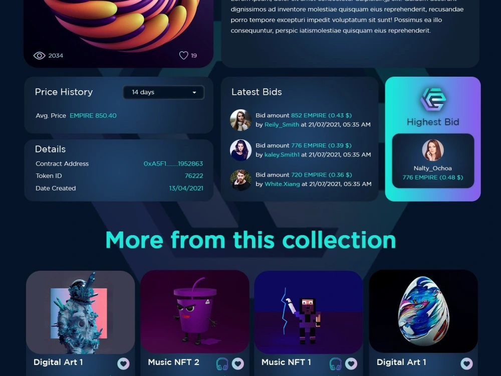 An amazing UI design for website and mobile applications | Upwork