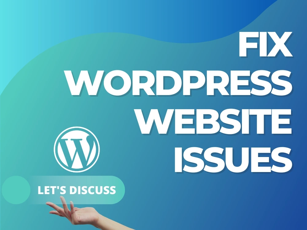 Fix Your WordPress Website Issues, Errors or Bugs | Upwork