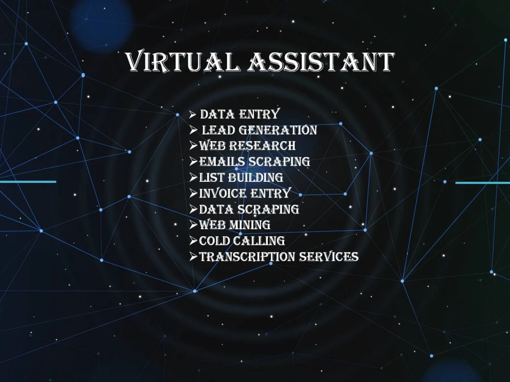 Virtual Assistant for Data entry, Lead generation, Web research, Copy paste | Upwork