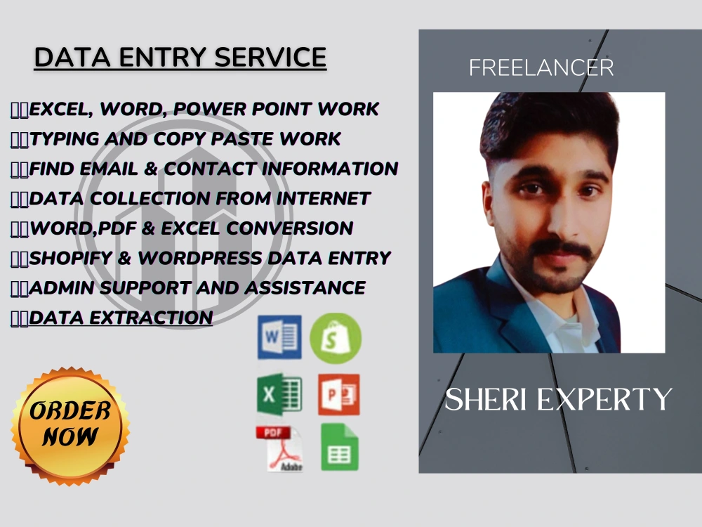 Accurate data entry, typing, and PDF conversion into MS Word and MS Excel | Upwork