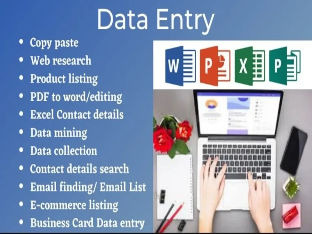 Data Entry/Conversion/Extraction with quick turnaround & affordable ...