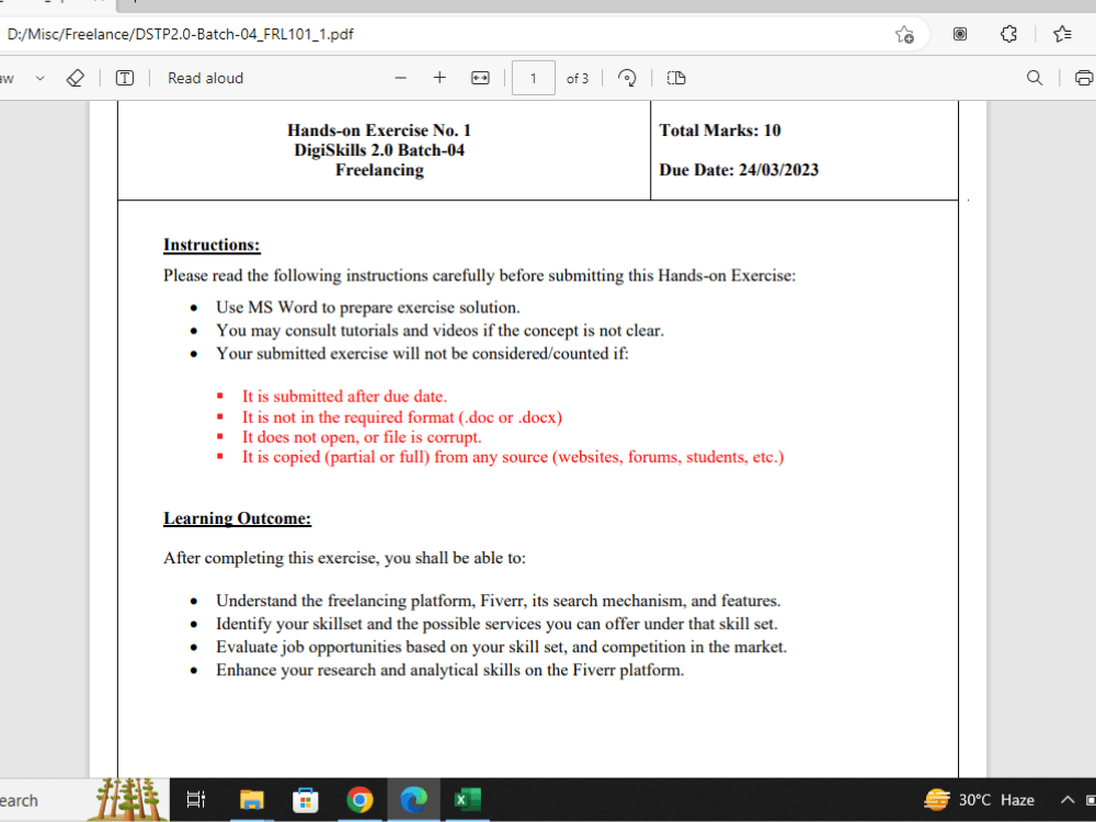 Convert pdf files to docs Excel/word | Upwork
