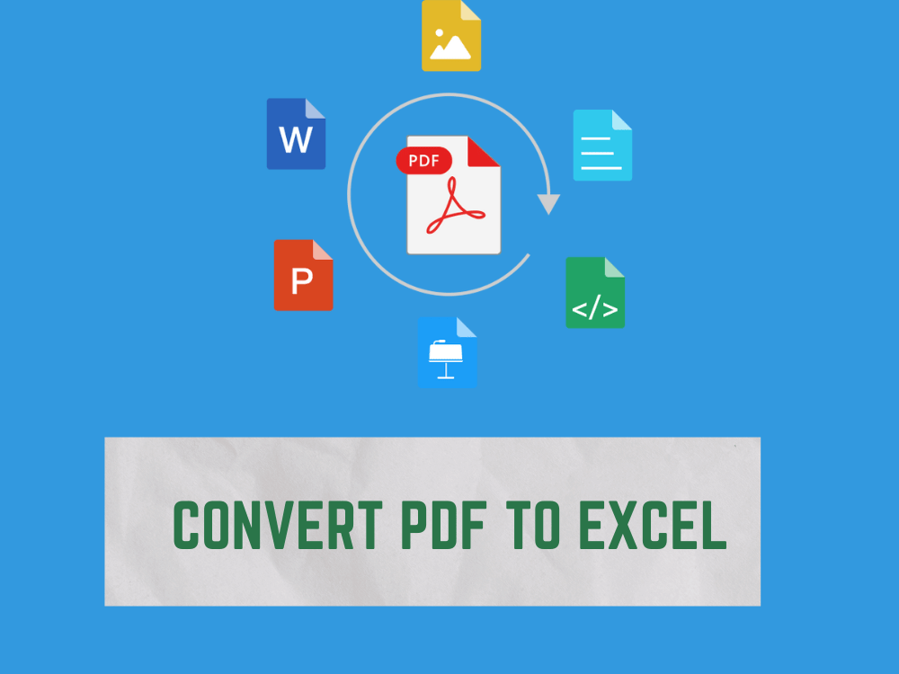 Convert pdf files to docs Excel/word | Upwork
