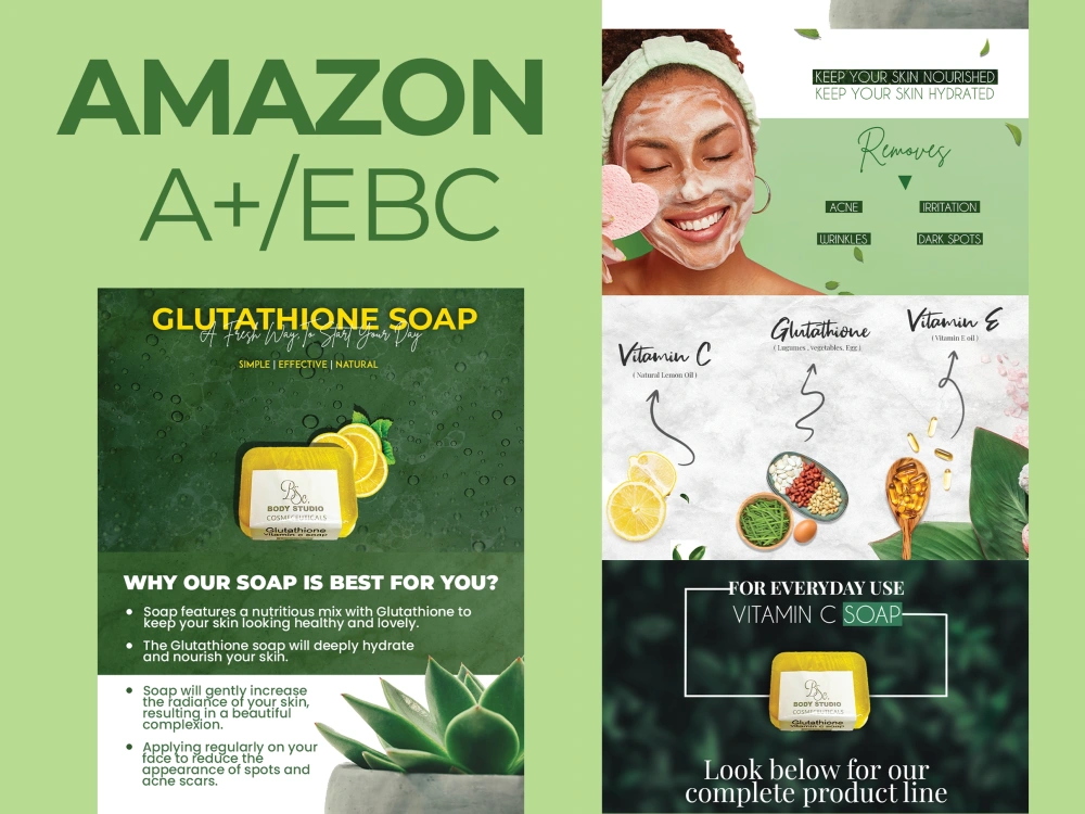 A Stunning A+/EBC for Amazon that will capture your customer's ...