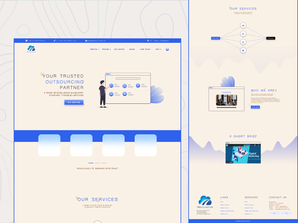Responsive UI UX websites and mobile design in Figma or Adobe XD | Upwork