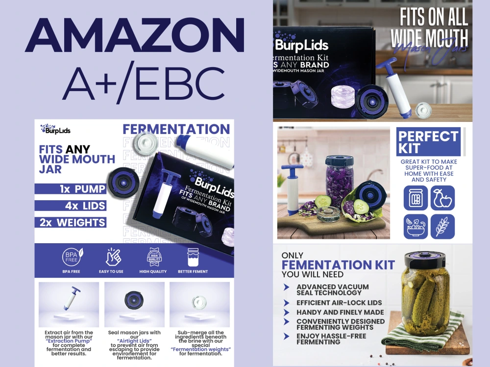 A Stunning A+/EBC for Amazon that will capture your customer's ...