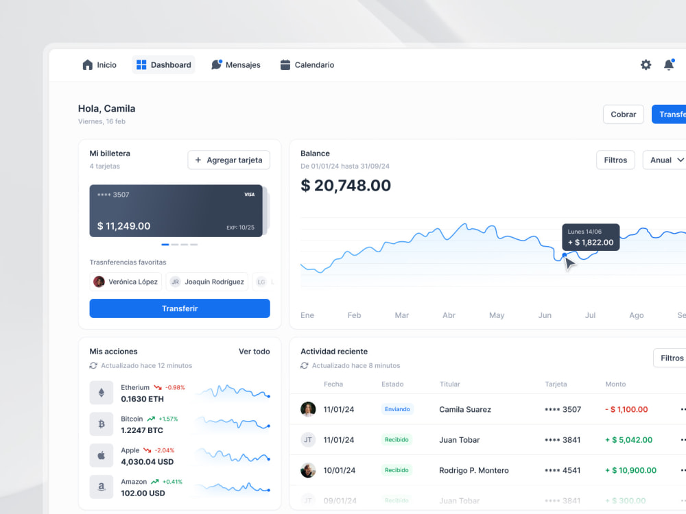 A cool UX/UI Design for your Mobile App & Website | Upwork