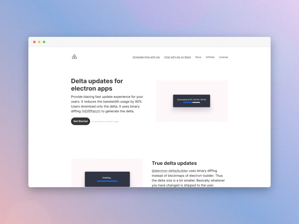 A beautiful fast landing page developed using Nextjs and Tailwindcss | Upwork
