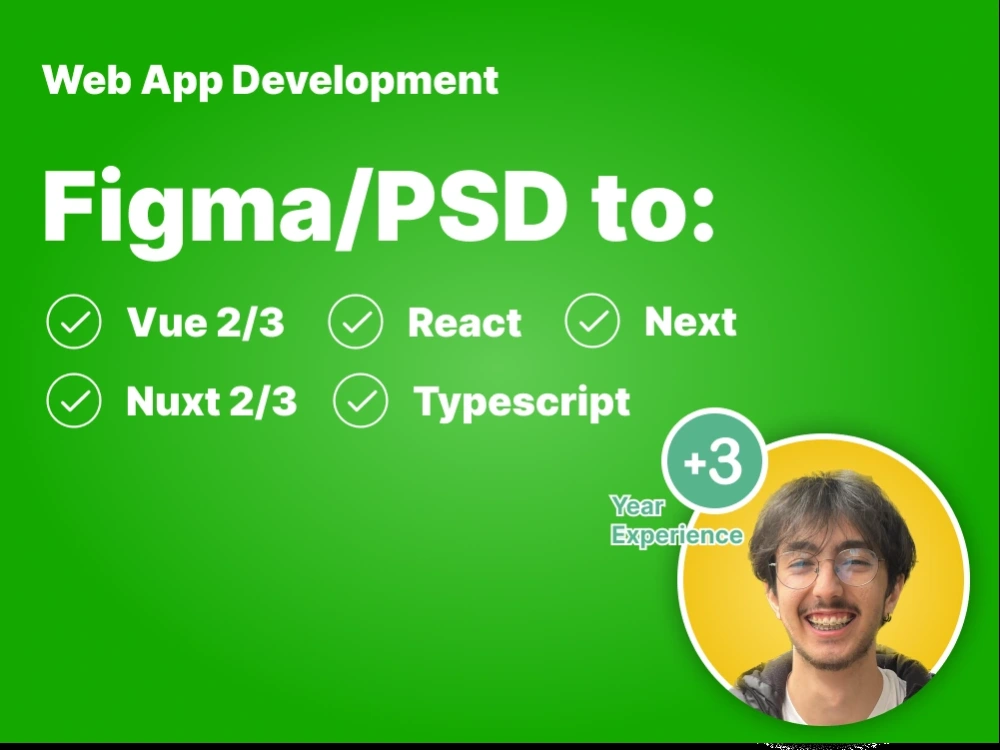 A Web Application Written With React Vue Next Nuxt Typescript Upwork