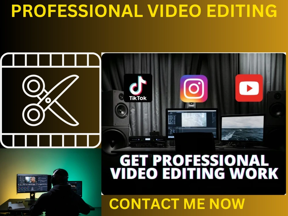 Professional Video Editing, Video Production & Motion Graphics Animations | Upwork