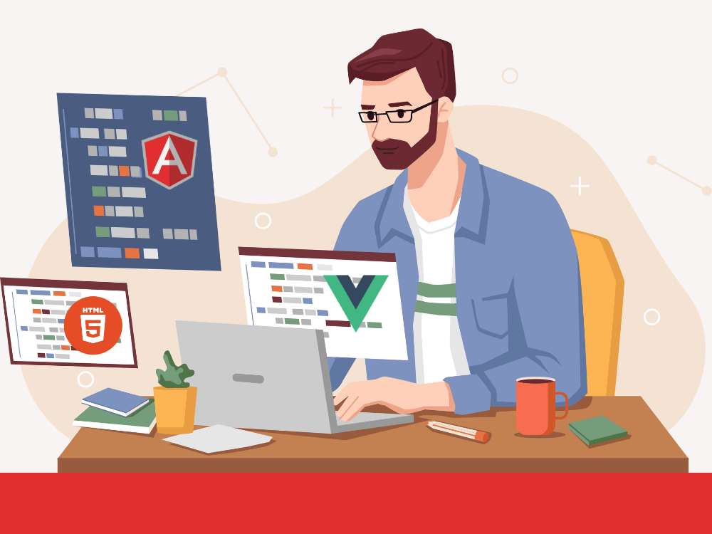A Website In React Angularjs Vuejs And Nodejs Upwork