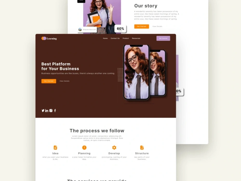 Responsive Webflow Website Design and Development | Figma to Webflow | Upwork