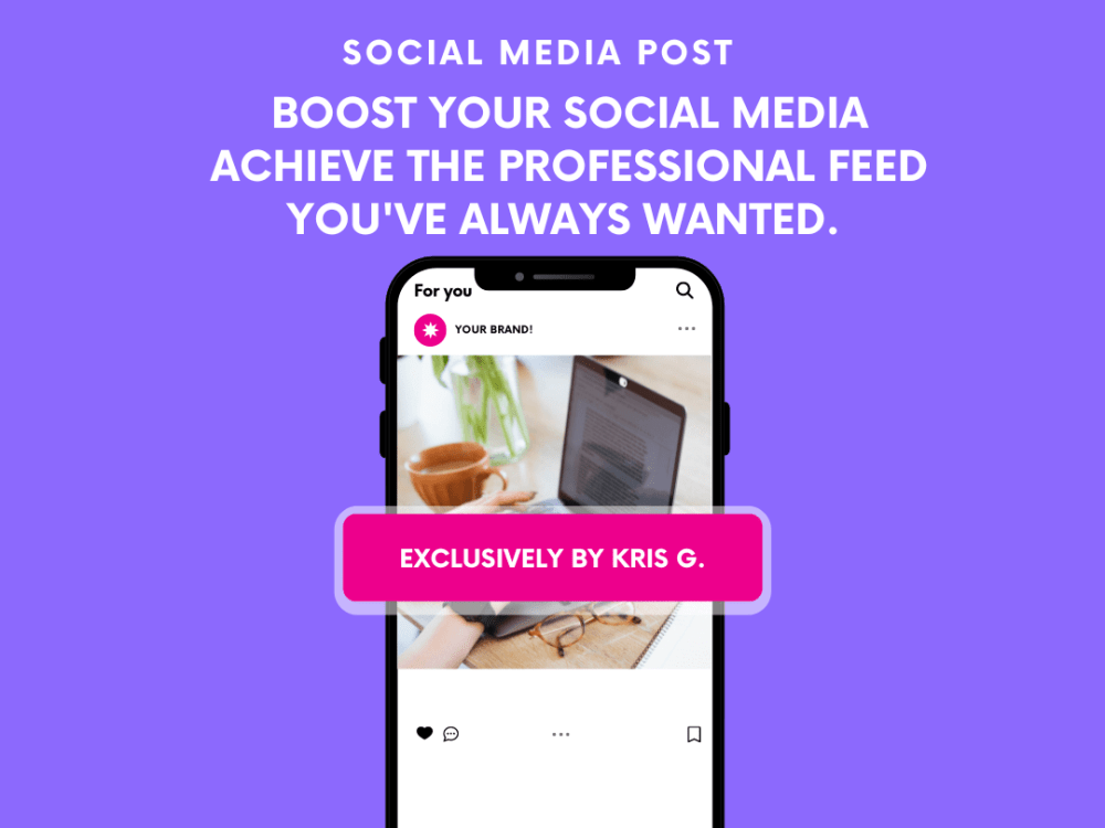 A beautiful product post to boost your social media. | Upwork