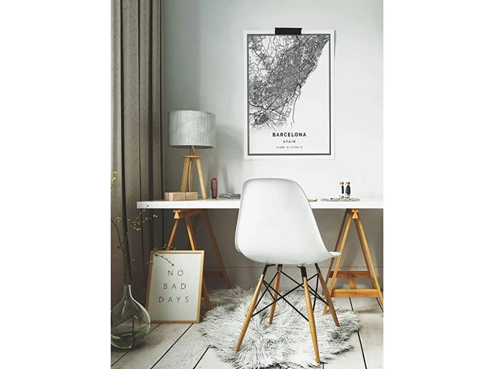 A fantastic wall map poster design for any city or region in any color ...