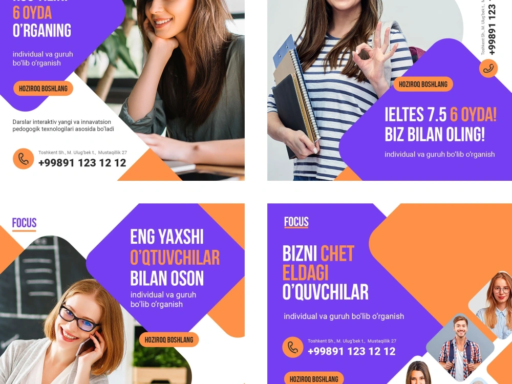 Post designs for any kind of social media and cover for youtube | Upwork